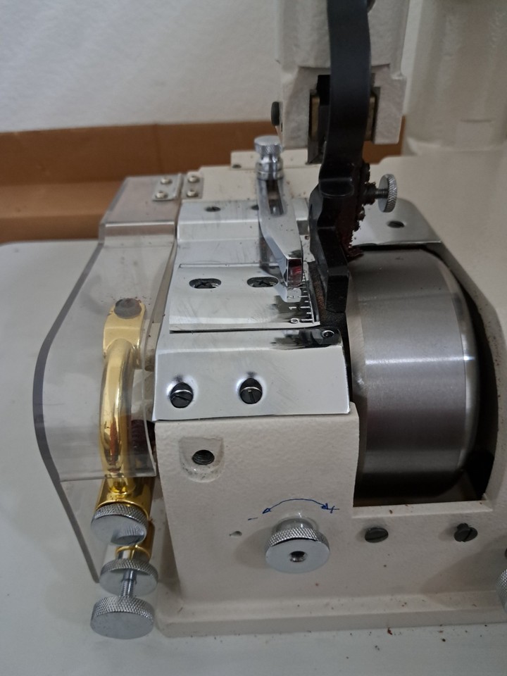 Techsew SK-4 Leather Skiving Machine With Assembled Table and Motor | eBay