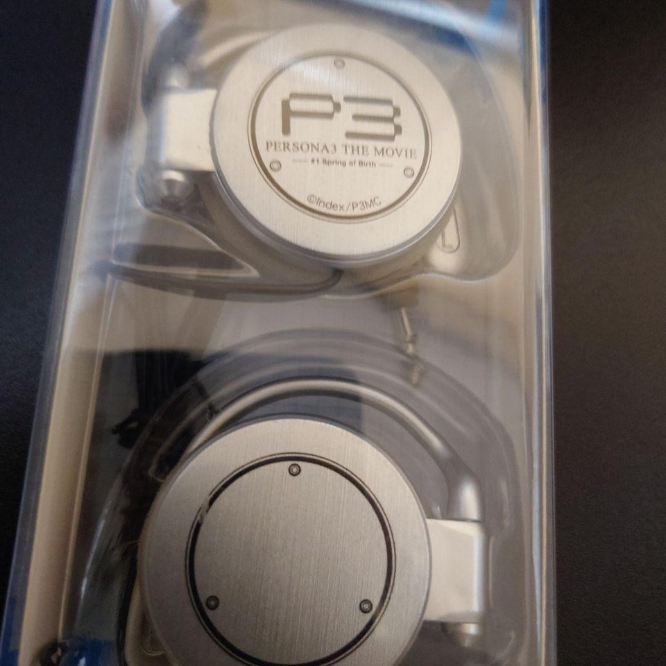 Persona 3 the Movie #1 Spring of Birth Headphones P3 Logo Earphones ...