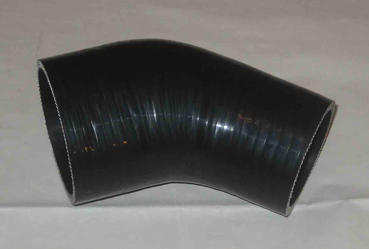 2-1/2" to 2 Inch 45 Degree Silicone Reducer Elbow Hose Silicon Turbo ...
