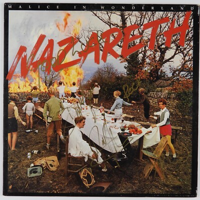 Nazareth Signed Autograph JSA Record Album Vinyl LP Darrell Sweet ...