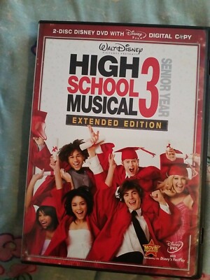 High School Musical 3: Senior Year (DVD, 2-disc with disneyfile digital ...