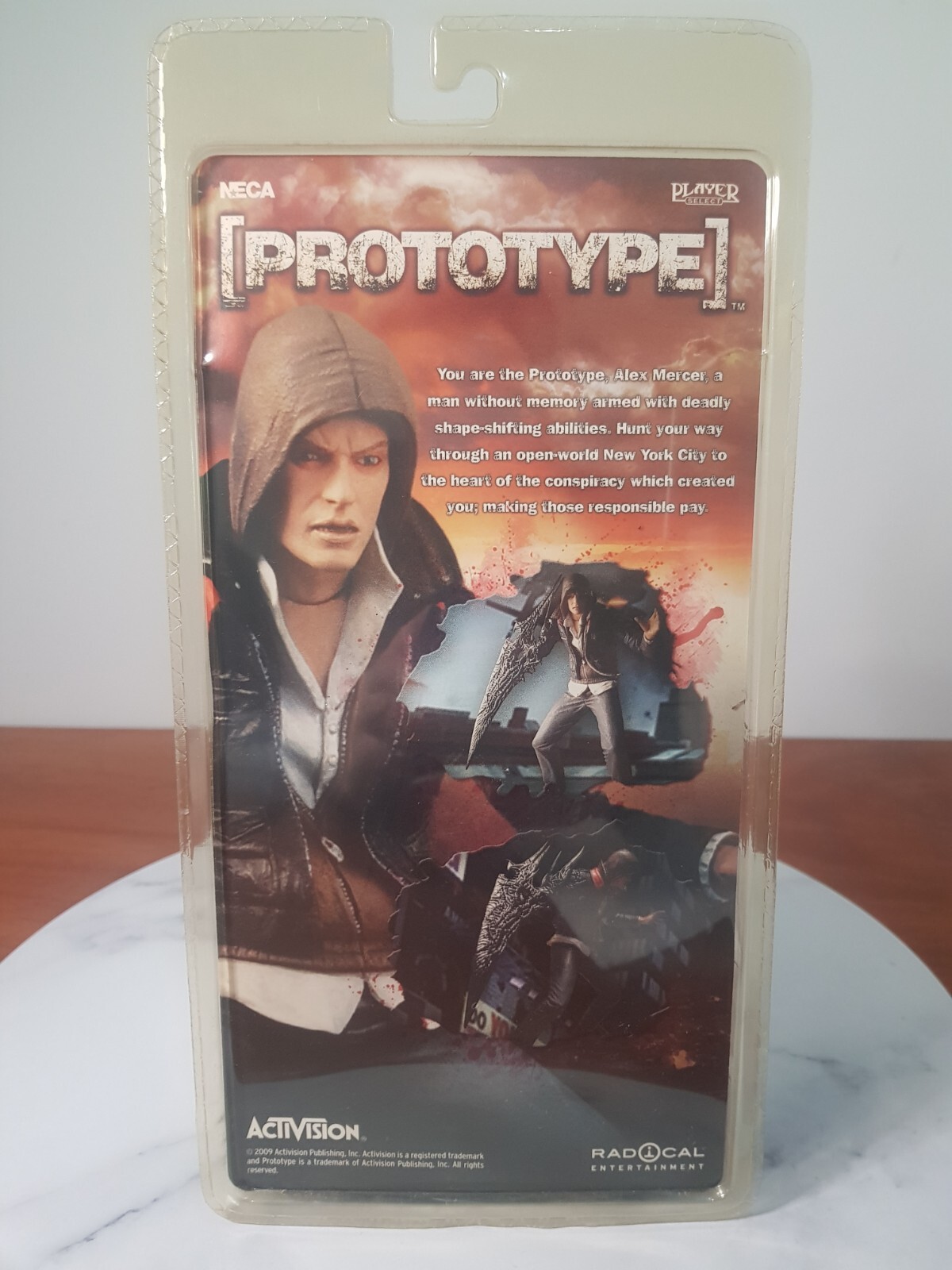Neca Prototype Alex Mercer (Plastic Box Yellowing) | eBay