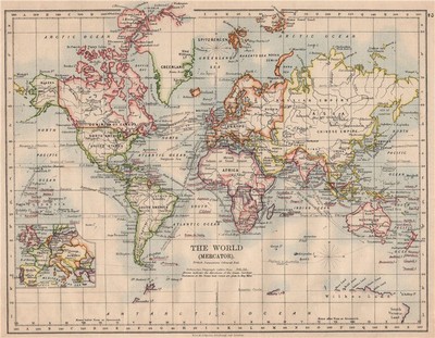 World Maps - Mercator Map