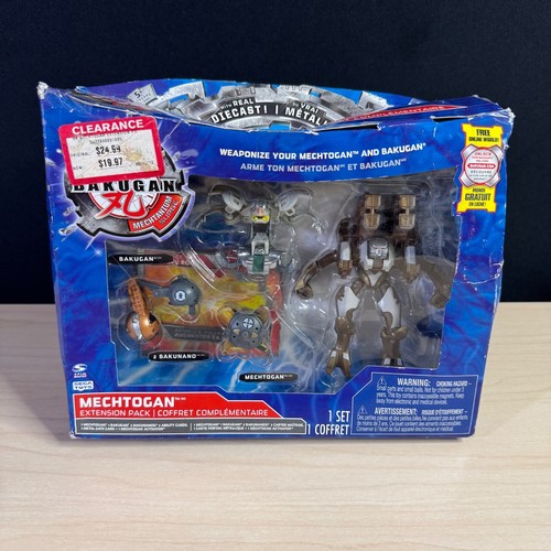Bakugan Mechtanium Surge MECHTOGAN EXTENSION PACK Razenoid, Bakunano ...