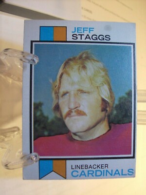 1973 Topps Football Card #182 Jeff Staggs RC (87352) | eBay