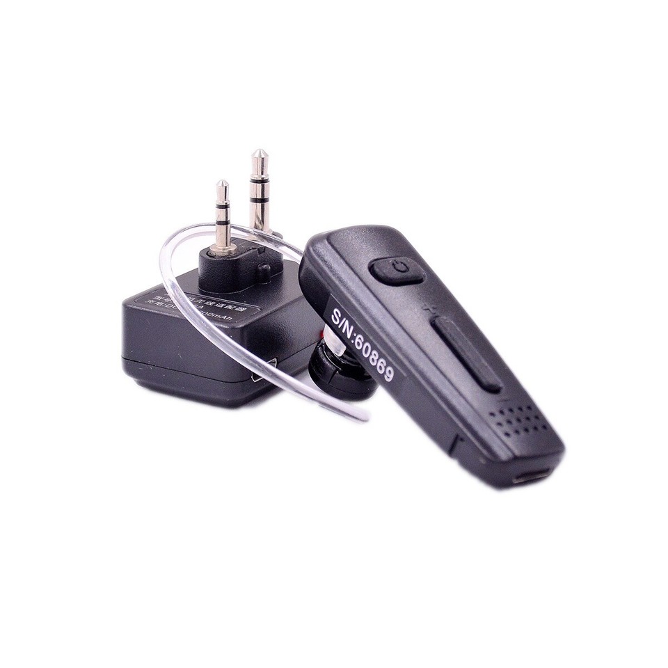 Bluetooth Wireless PTT Headset 2 Pin for Kenwood Motorola HAM Radio ...
