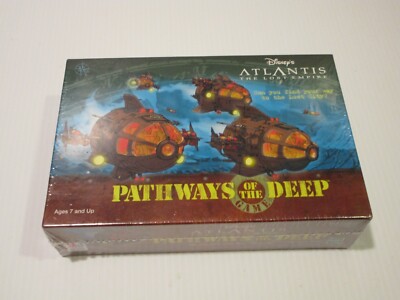 Milton Bradley Disney's Atlantis Pathways of the Deep Game-NIB | eBay
