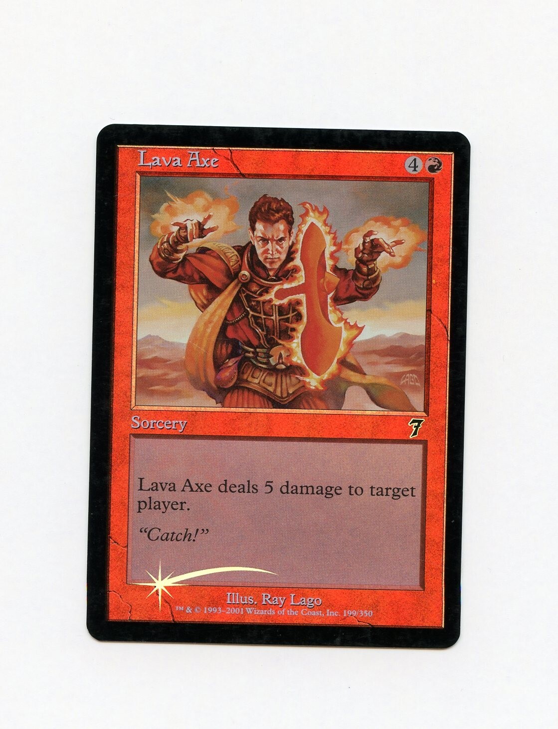 Lava Axe 7th Edition FOIL Magic the Gathering c | eBay