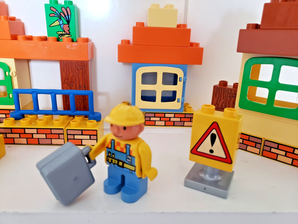 Lego Duplo Bob The Builder: 3275: Bob's Big Building Box Complete, 2001 ...