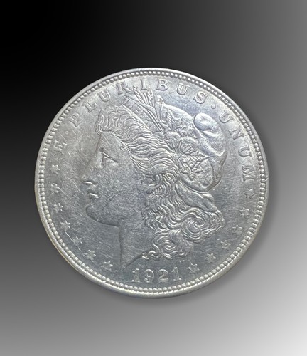 1921-D Morgan Silver Dollar | AU | Denver Mint's ONLY Morgan! | 90% ...