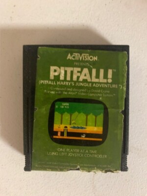 Pitfall - (Atari 2600, 1982) Cartridge Only | eBay
