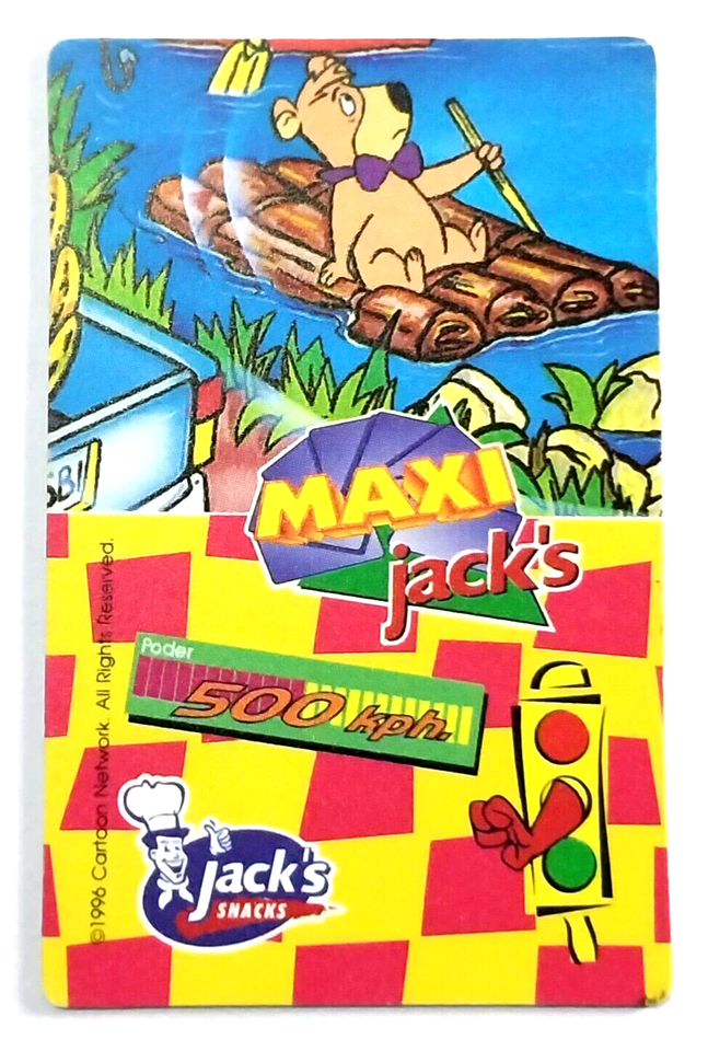 1996 MINI CARD Maxi Jack's Snacks COLOMBIA #20A Fluid Man-George Jetson ...