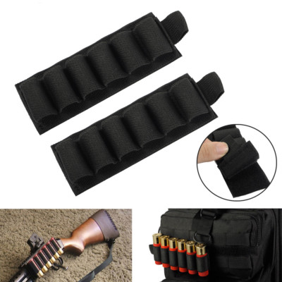 2X Tactical 6 Rounds 12/20GA Gauge Shotgun Shell Holder Gun Ammo ...