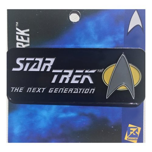 Star Trek TNG Logo Pin | eBay