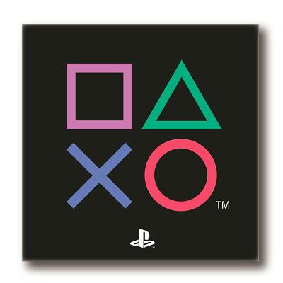 Playstation Square Rug Controller Symbols Gamers Non-slip Floor Mat ...