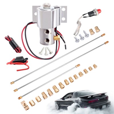 Roll Control Line Lock Hill Holder Install silver Line + Fitting Kit ...
