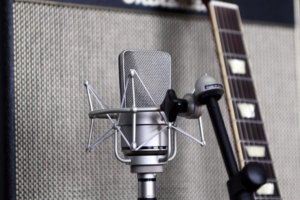 Large Diaphragm Condenser Mic Neumann TLM 103 Nickel Vocal Recording ...