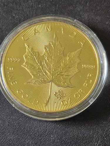 1 oz Gold Maple Leaf Coin $50 Fantasy Coin Not Real! | eBay