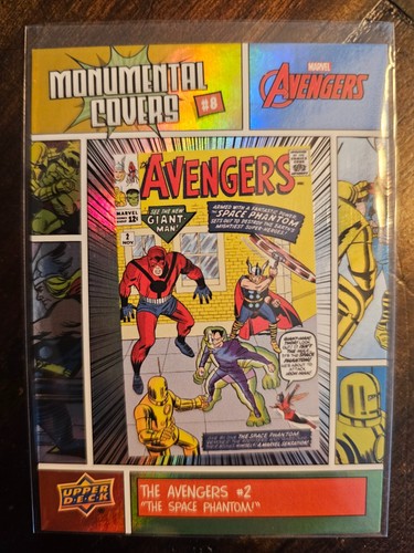 2022-23 Upper Deck Marvel Avengers The Avengers #2 Monumental Covers # ...