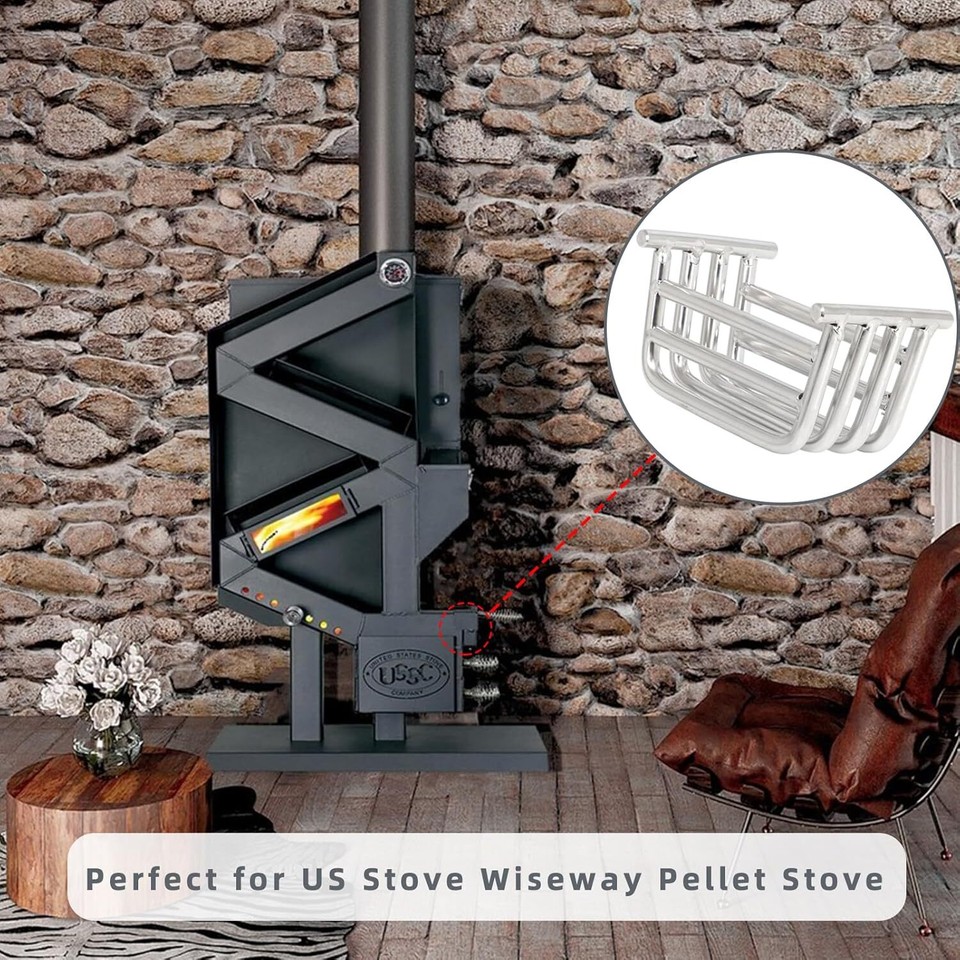 304 Stainless Steel Replacement Burn Basket Burn Pot for Wiseway Pellet ...