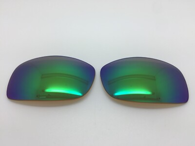 Arnette Vandal 4069 Custom Replacement Lenses Green Mirror Polarized ...