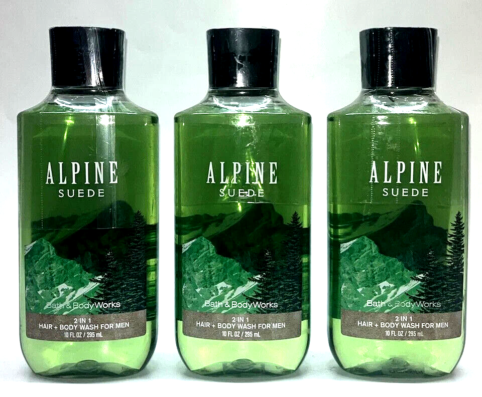 3 Alpine Suede 2 In 1 Hair & Body Wash Bath & Body Works 10 Oz | eBay