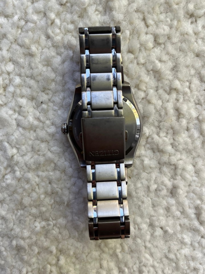 Citizen Eco-Drive Sport Luxury Super Titanium Quartz Watch AW1248-80E ...