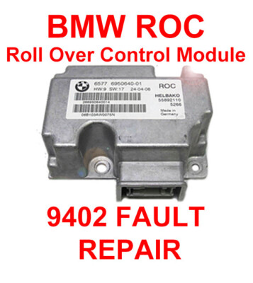 BMW E64 E88 E93 ROC Rollover Control Module 9402 Fault Repair | eBay