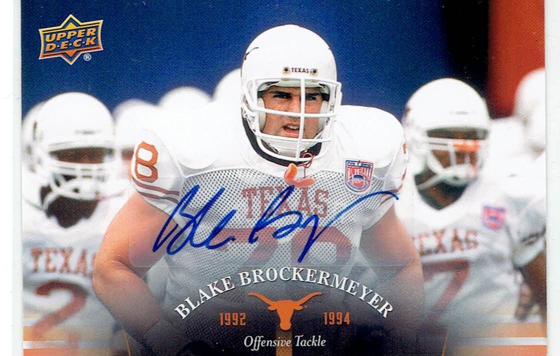2011 Upper Deck University of Texas - Blake Brockermeyer #56 Autographs ...