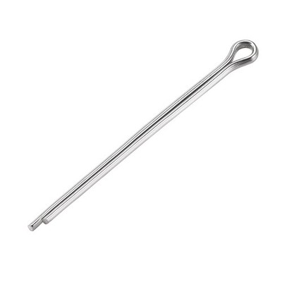 Split Cotter Pin - 2mm x 35mm 304 Stainless Steel 2-Prongs Silver Tone ...