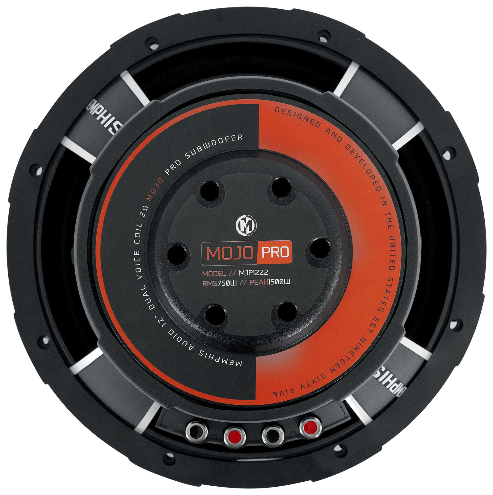 (2) Memphis Audio MJP1222 12" 1500w MOJO Pro Car Audio Subwoofers DVC 2 ...