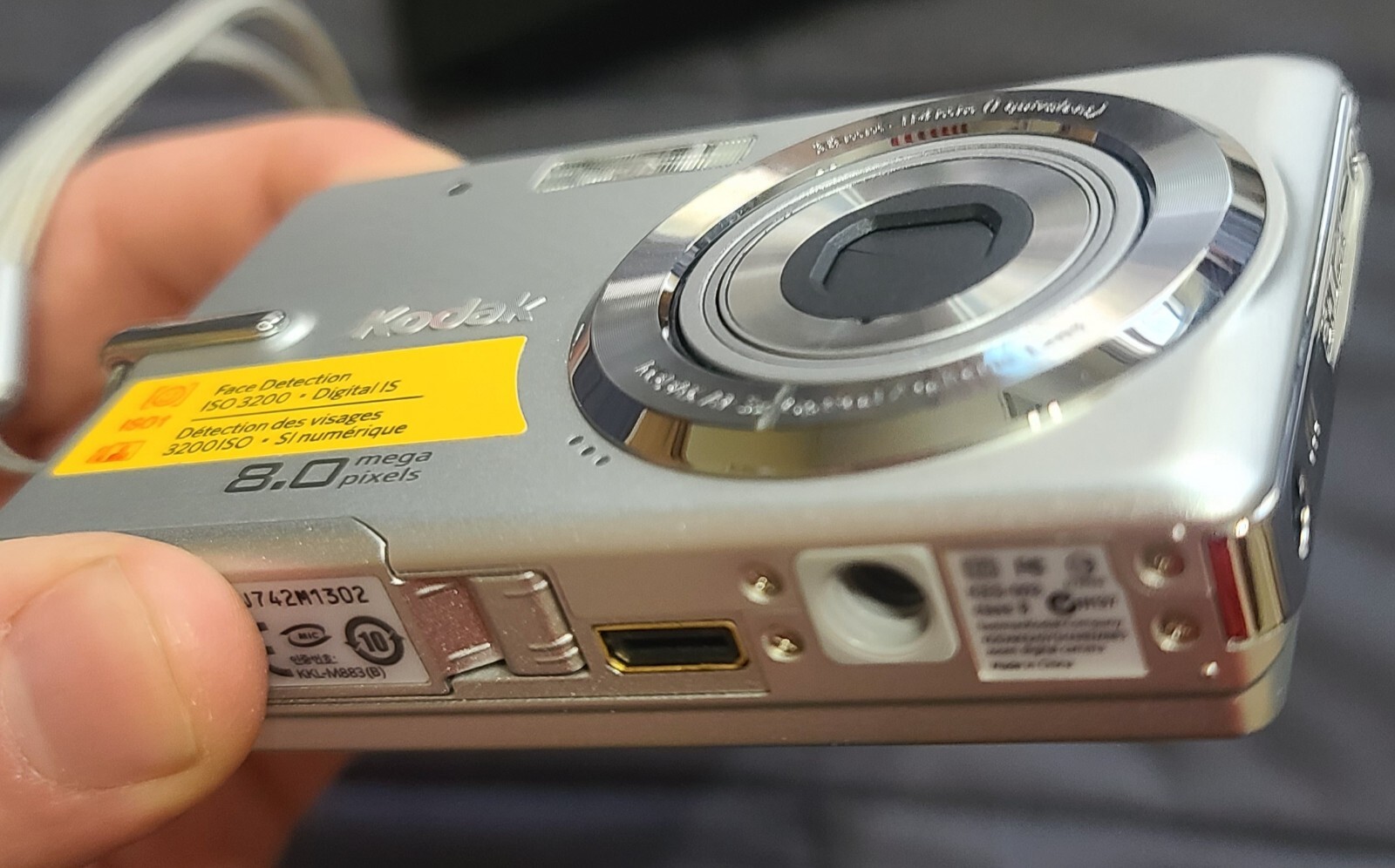 Kodak EasyShare M883 8.0MP Digital Camera - Silver for sale online | eBay