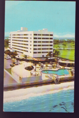 FLORIDA FL Miami Beach 1978 The Ivanhoe Cabana Club Pool postcard | eBay