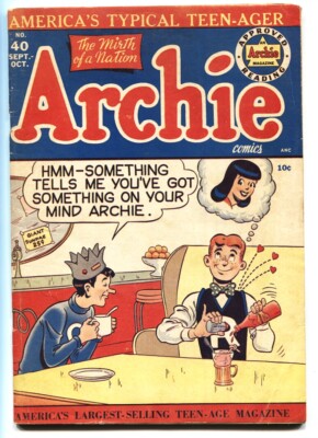 Archie #40 1950 - Archie -VG - Comic Book | eBay UK