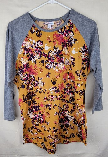 Lula Roe Woman's 3/4 Sleeve Large Multicolor Shirt | eBay