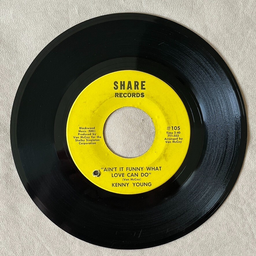 KENNY YOUNG Old Men (Leave Those Young Girls Alone) 1969 Vinyl 7" Share ...