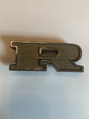 1967-1969 Ford F100 Truck Hood Letter "R" Emblem C7TB16606C (5725) | eBay