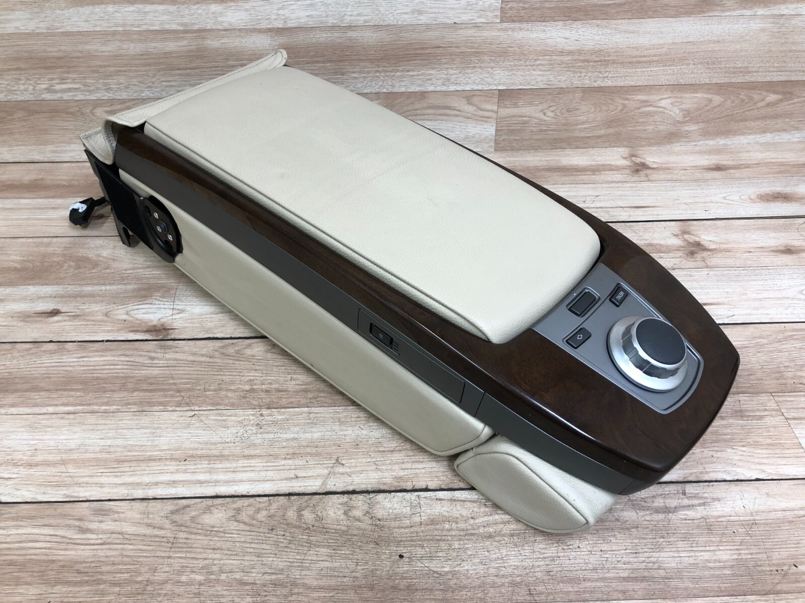 2002-2008 BMW E65 E66 745 750 760 Rear Center Console Armrest Leather ...