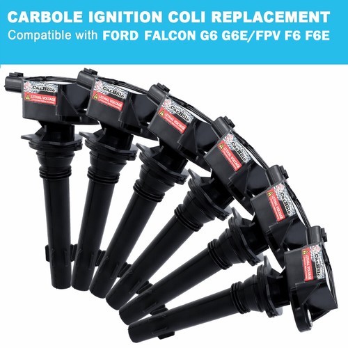 6PCS Ignition coil For Ford Falcon FG Sedan 4.0 i G6/XR6 RWD 2008-09-10 ...