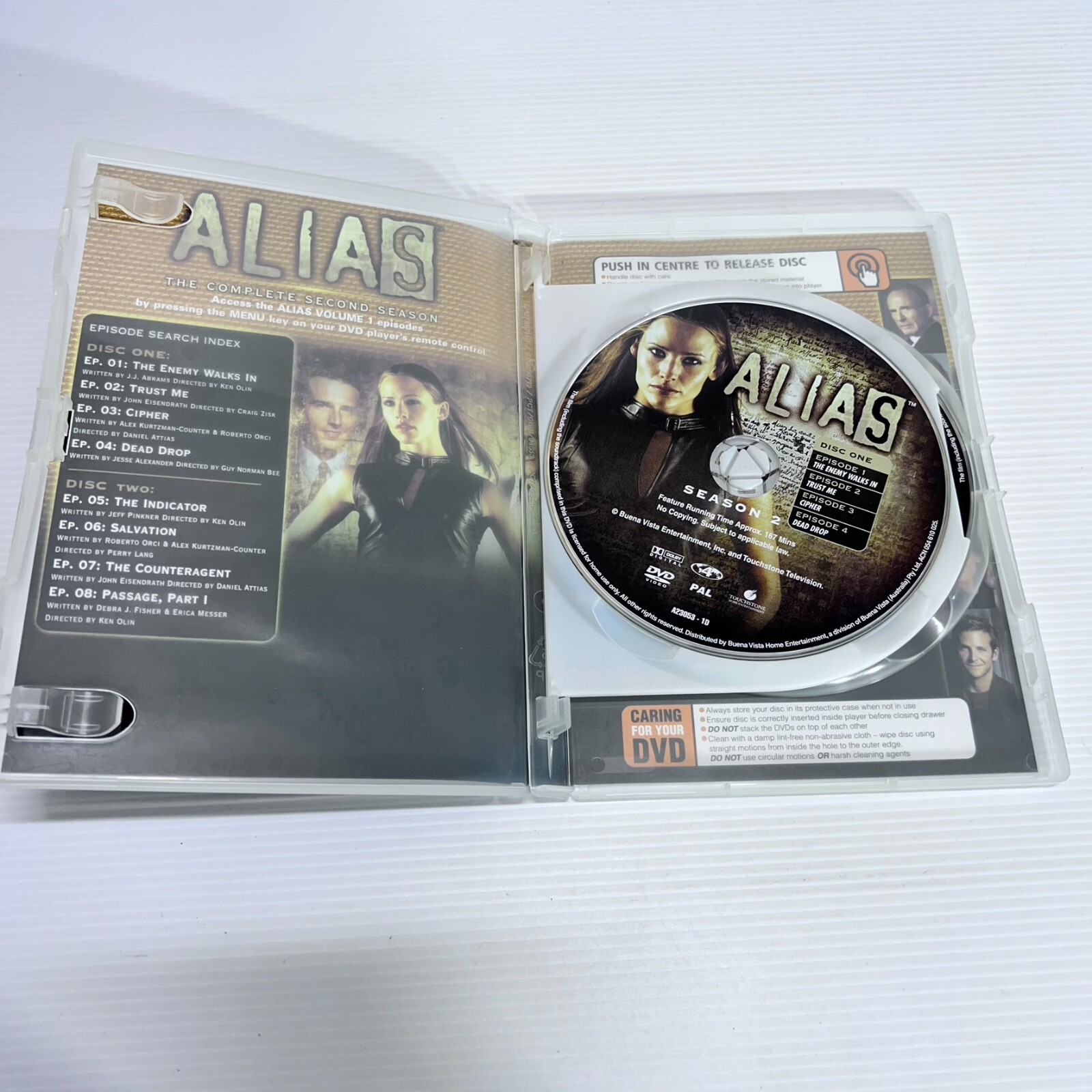 Alias : The Complete Season 2 Volume 1 -3 DVD 9398510118034 | eBay