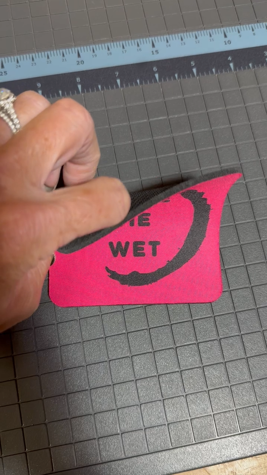 2 pack make me wet coasters non slip fabric covered bar beer drink ...