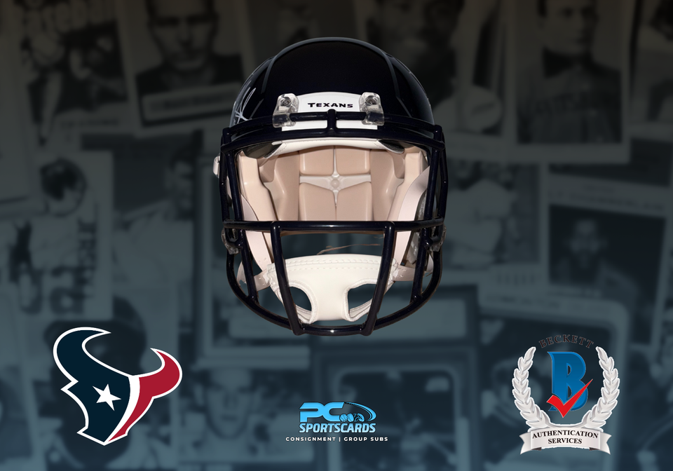 Mark Ingram Signed Auto Riddell Speed Authentic Texans Football Helmet ...