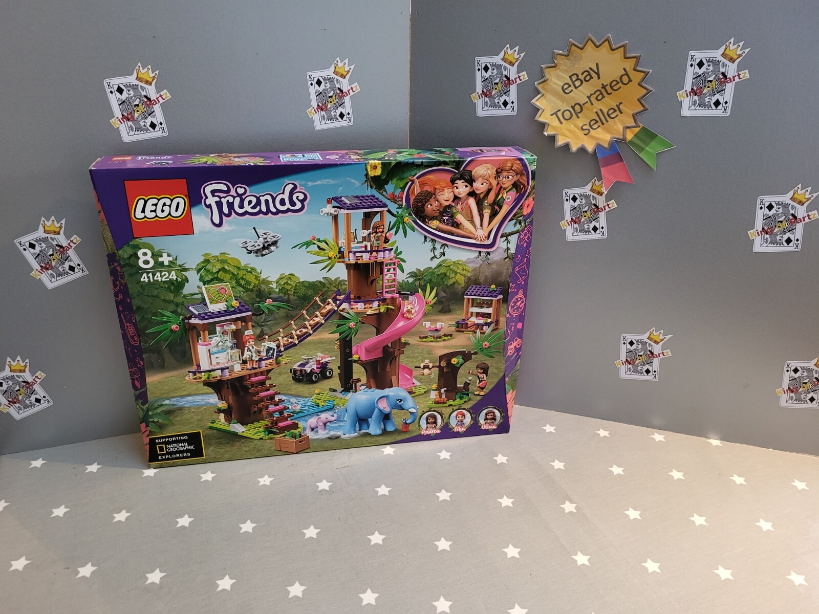 LEGO FRIENDS 41424 JUNGLE RESCUE BASE NEW AND SEALED 5702016619096 ...