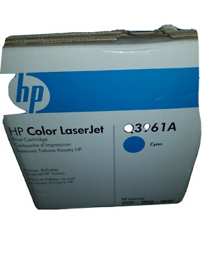 Q3961A HP Color Laserjet 2550 Toner Cyan | eBay