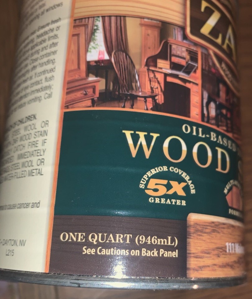 Zar Interior Stain 111 Walnut Quart | eBay