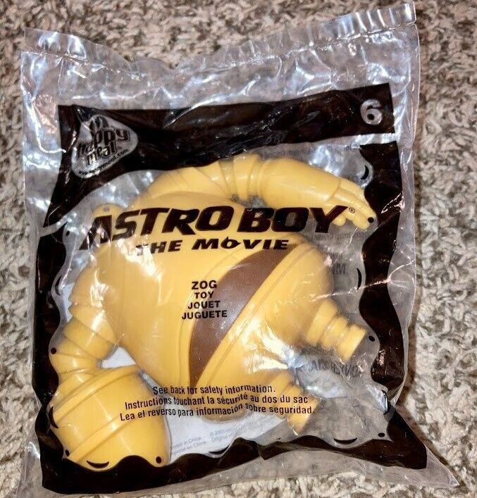 2009 ASTRO BOY THE MOVIE MCDONALDS HAPPY MEAL TOY - ZOG #6 | eBay
