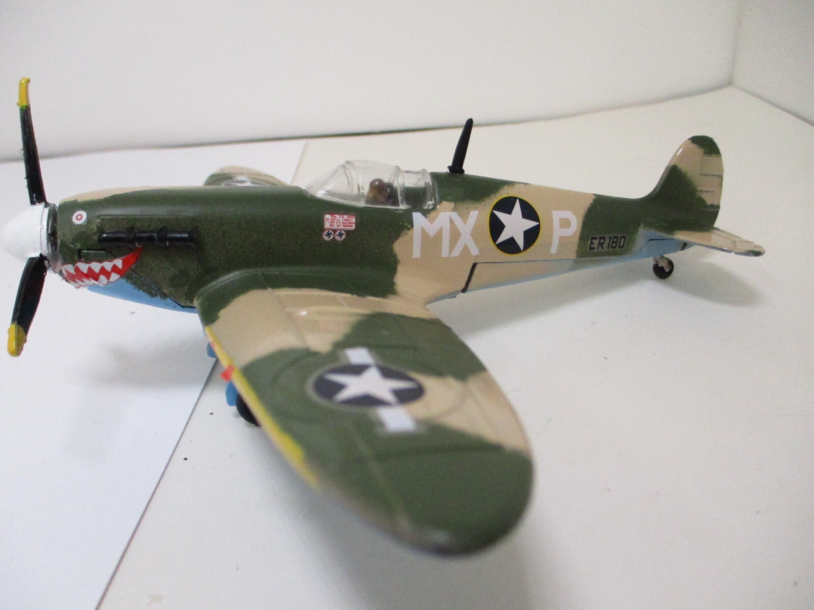 Dinky Toys 719G SUPERMARINE SPITFIRE CUSTOM RESTORATION USAAF 307th ...
