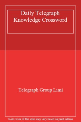Daily Telegraph Knowledge Crossword-Telegraph Group Limi | eBay