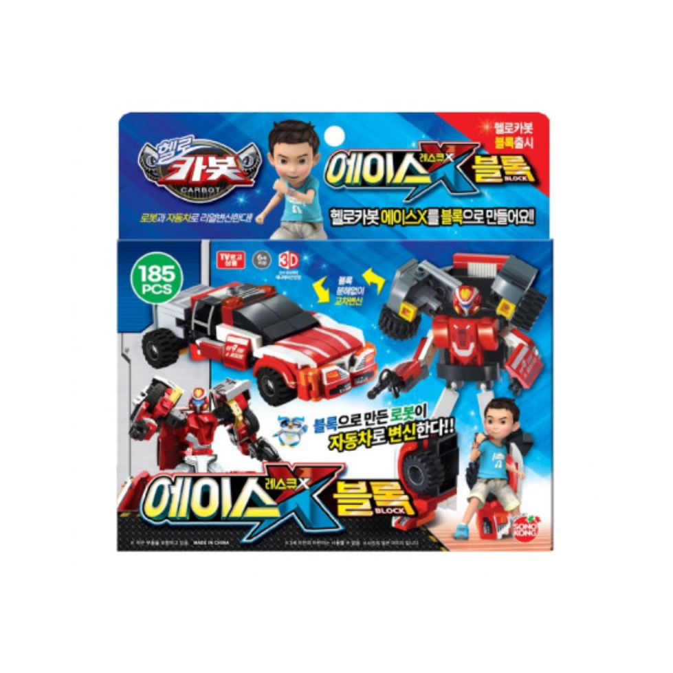 Hello Carbot Rescue X Transformer Robot Brick Series Block Toy - Ace ...