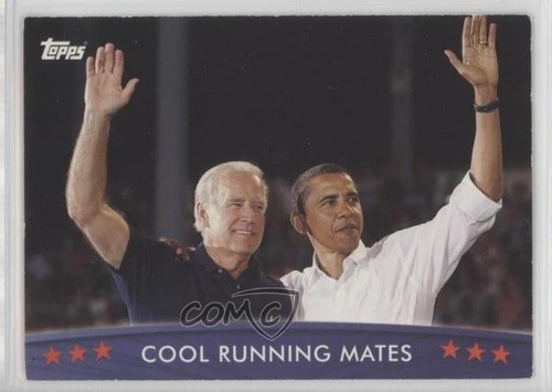 2008 Topps President Collector Trading Cards Barack Obama Joe Biden #39 ...